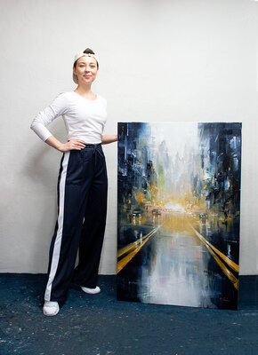 Bozhena Fuchs: contemporary Czech Painter - SINGULART