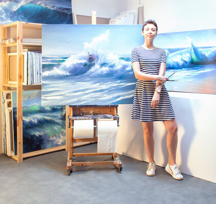 Bozhena Fuchs: contemporary Czech Painter - SINGULART