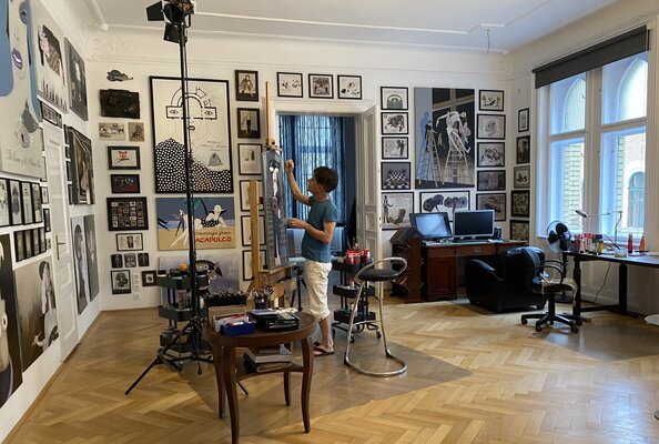 Milorad Krstic: contemporary Hungarian Painter - SINGULART