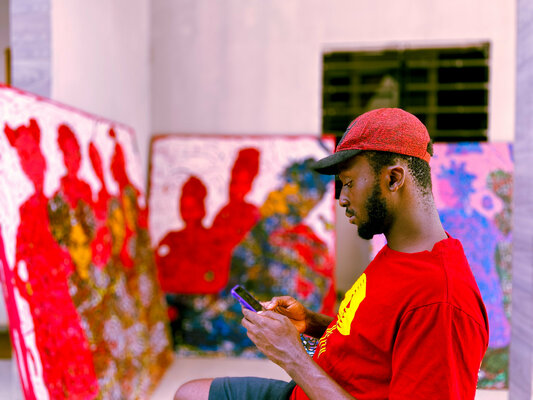 Franck Kouassi Ezan : Artiste Peintre contemporain ivoirien - SINGULART