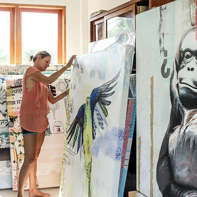 Irene Hoff: contemporary Dutch Painter - SINGULART