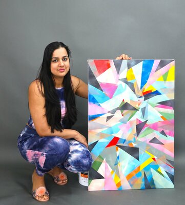 Poonam Choudhary: contemporary American Painter - SINGULART