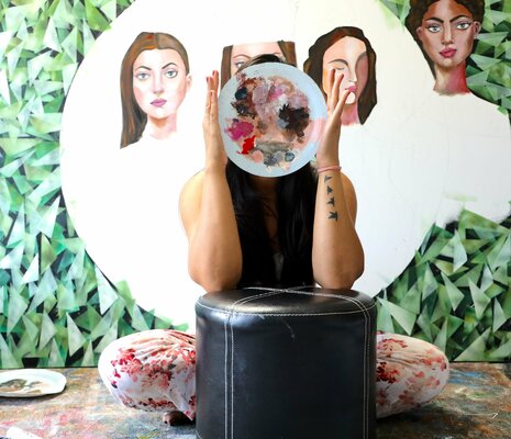 Poonam Choudhary: contemporary American Painter - SINGULART