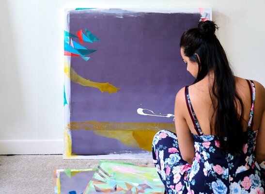 Poonam Choudhary: contemporary American Painter - SINGULART