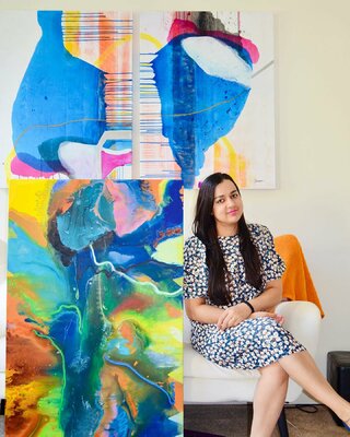 Poonam Choudhary: contemporary American Painter - SINGULART