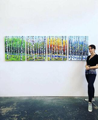 Lisa Elley: contemporary American Painter - SINGULART