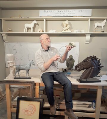 Barry Davies RCA: contemporary British Painter, Sculptor - SINGULART