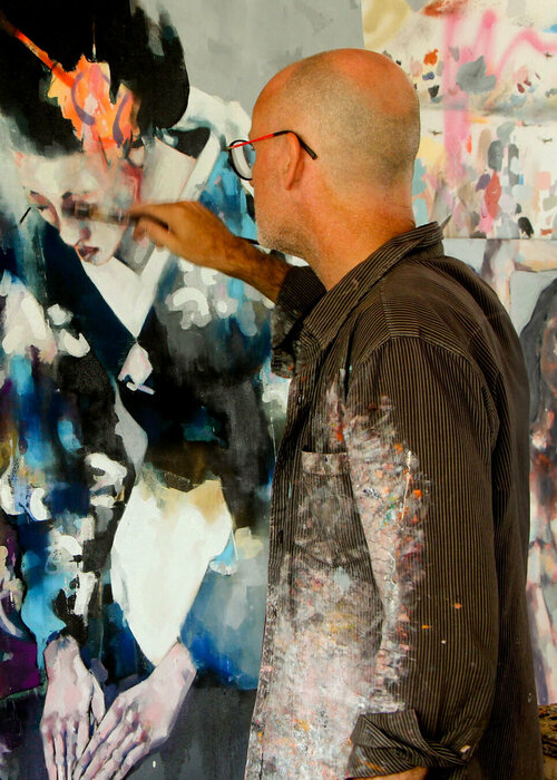 identities 10-28-19 by Thomas Donaldson (2019) : Painting Oil, Oil ...