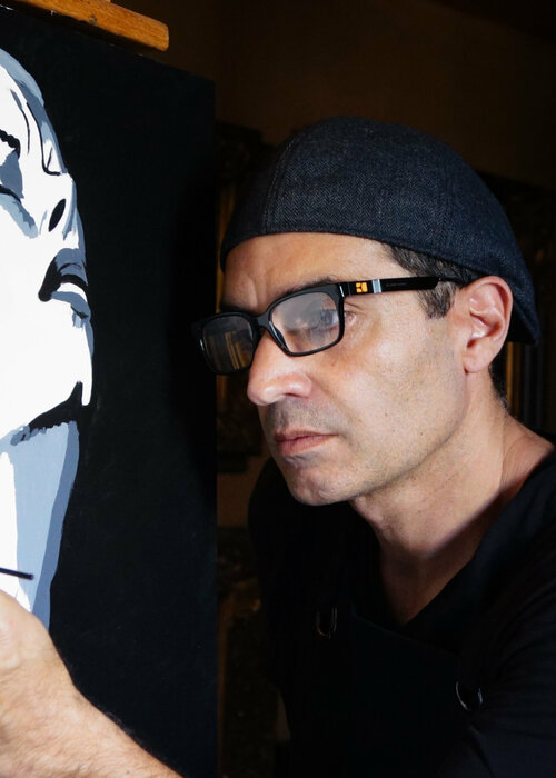 Die Hard Sean Connery by Ahmad Shariff (2020) : Drawing India Ink on ...