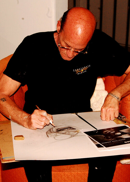 The Ghost and the Stickman by Larry Kanter (2020) : Work on Paper Oil ...