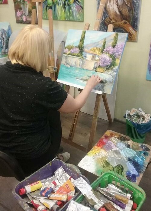 Olha Darchuk: contemporary Ukrainian Painter - SINGULART