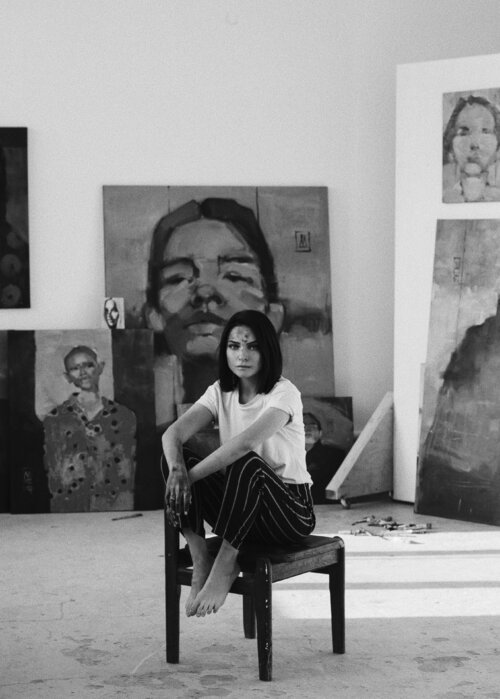 Puppet 2021 by Anastasiia Danilenko (2021) : Painting Oil on Canvas - SINGULART