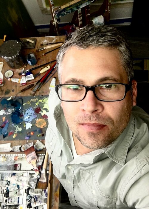Noradrenaline Dilation by Benjamin Murphy (2021) : Painting Oil on ...
