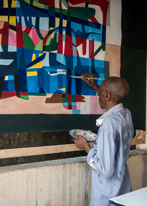 Maurice Tchinda: contemporary Cameroonian Painter - SINGULART