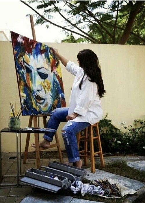 Samar Kamel: 화가 (아랍에미리트) - SINGULART