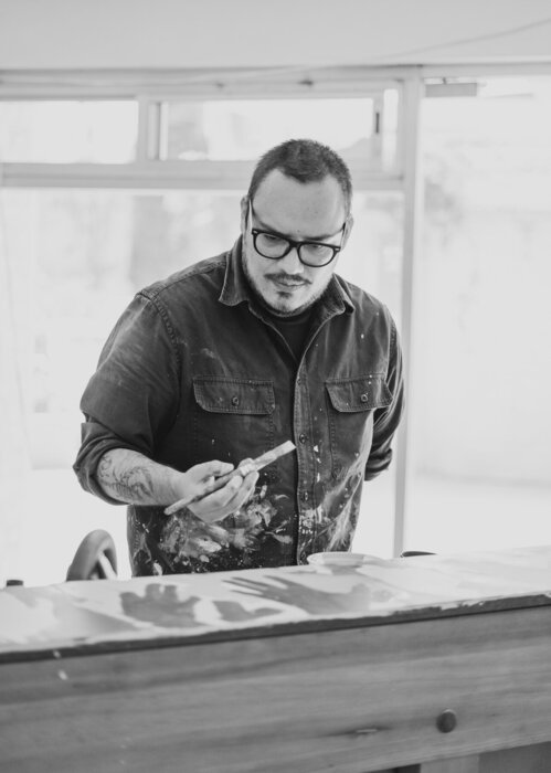 Devenir pt 2 by Osiel Guerrero (2023) : Painting Acrylic, Pastel on ...