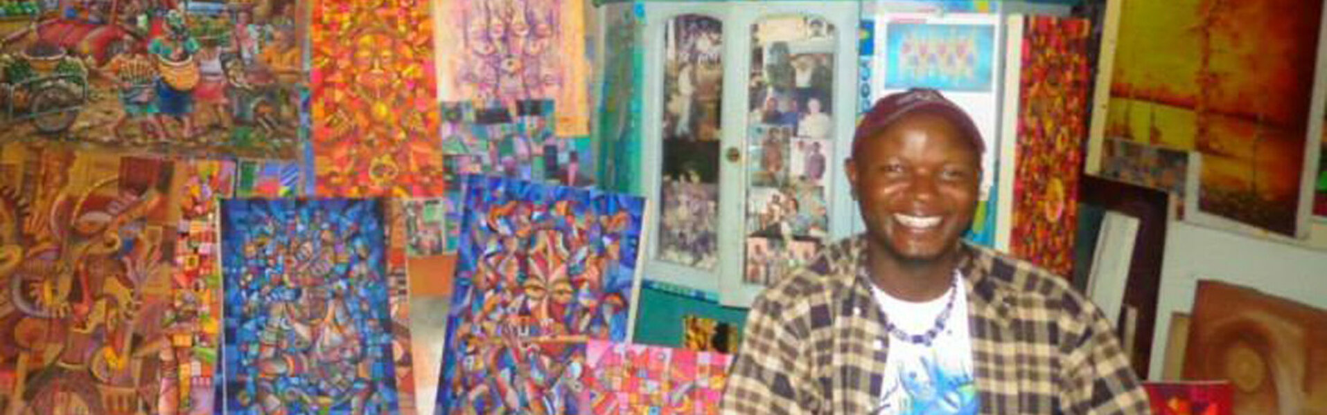 Angu Walters: contemporary Cameroonian Painter - SINGULART