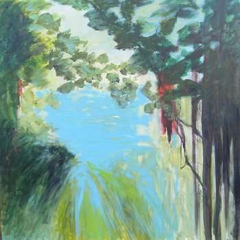 Scandinavian Autumn by Aase Lind (2018) : Painting Acrylic, Pencil on ...