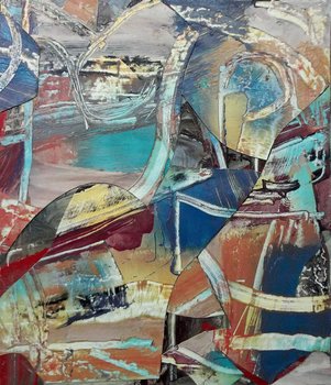 Unkempt Hallucination by Matthew Dibble (2019) : Painting Oil, Collage ...