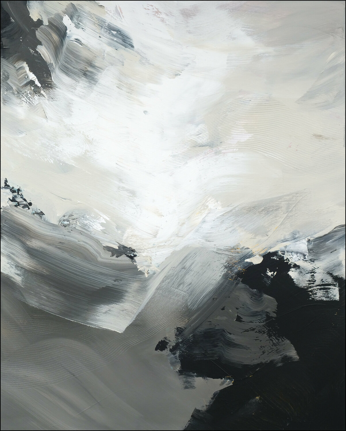 Abstract no.ju1911 by Tomas Hammar (2019) : Painting Acrylic on Canvas ...