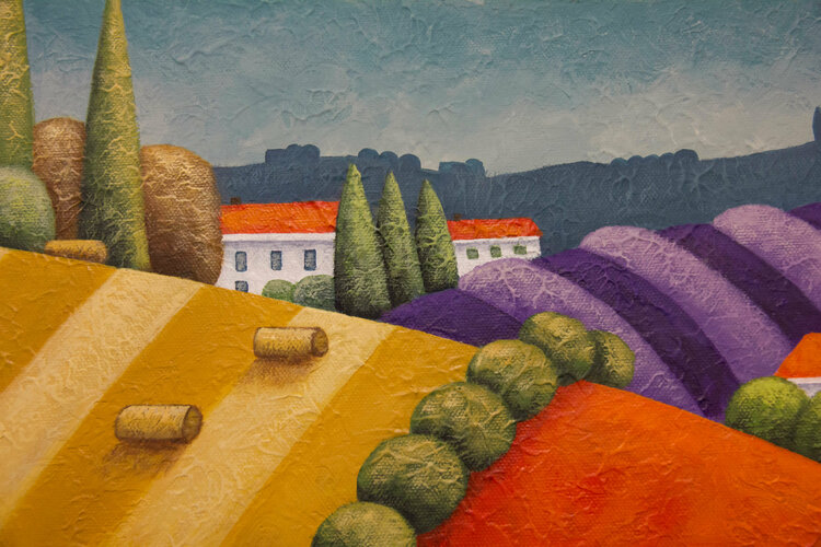 The Villa by Kate Graham (2019) : Painting Acrylic on Canvas - SINGULART