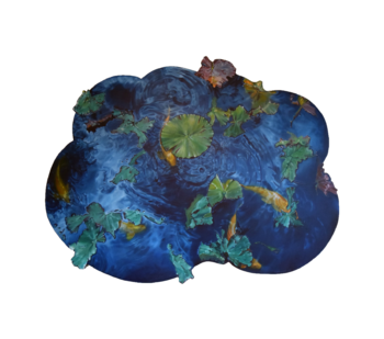 Aquatic Calligraphy by Catherine Kirkwood (N.D) : Painting Oil on ...