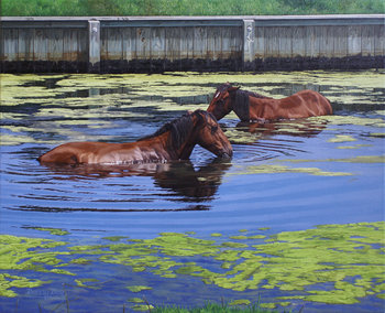 First Day of School by Danny Day (2007) : Painting Oil on Canvas ...