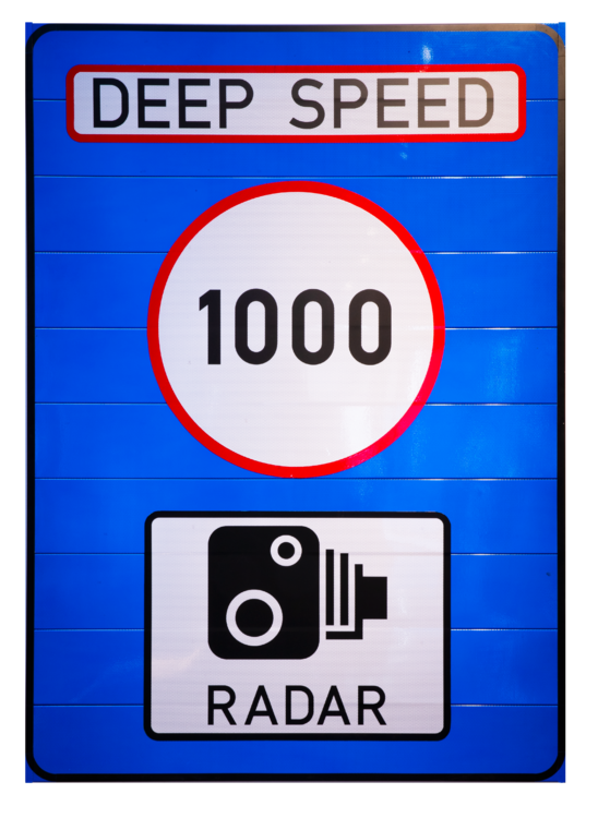 DEEP SPEED by Massimo Agostinelli (2016) : Other media Acrylic, Vinyl ...