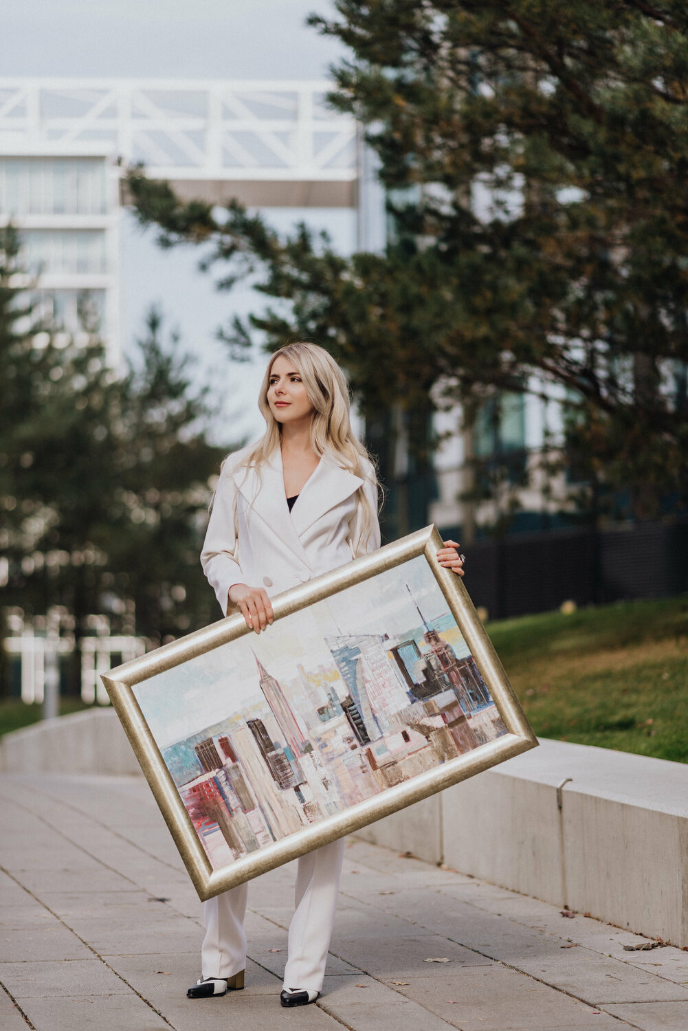 New York by Vladislava Yakovenko (2018) : Painting Oil on Canvas ...