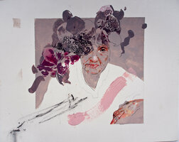 Stabat Mater by Jessica Rimondi (2018) : Painting Acrylic, Oil on Wood ...