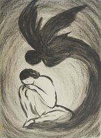 Angel Comfort by Wonsook Kim (2003) : Other media Engraving on ...