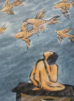 Angel Comfort by Wonsook Kim (2003) : Other media Engraving on ...