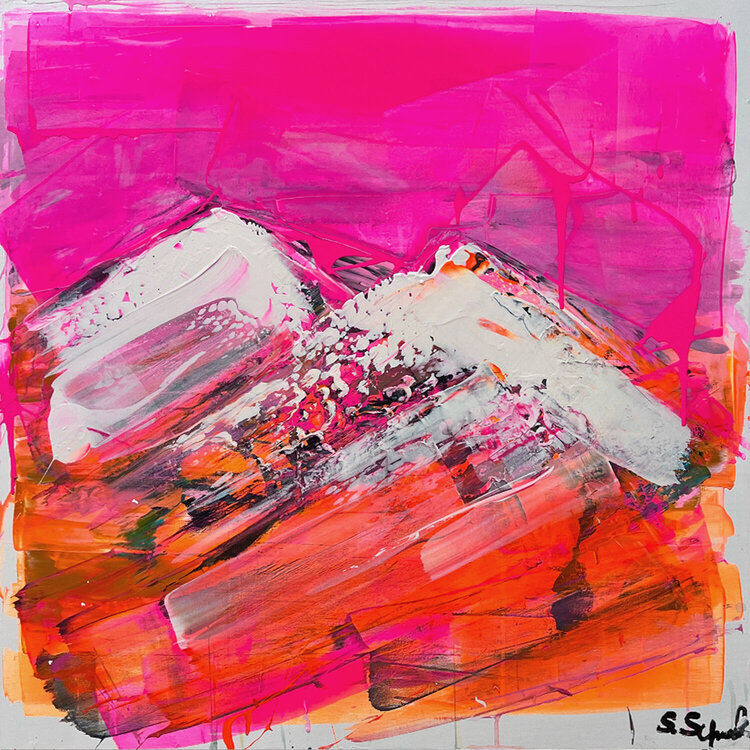 Glaube versetzt Berge by Sylwia Synak (2022) : Painting Acrylic on ...