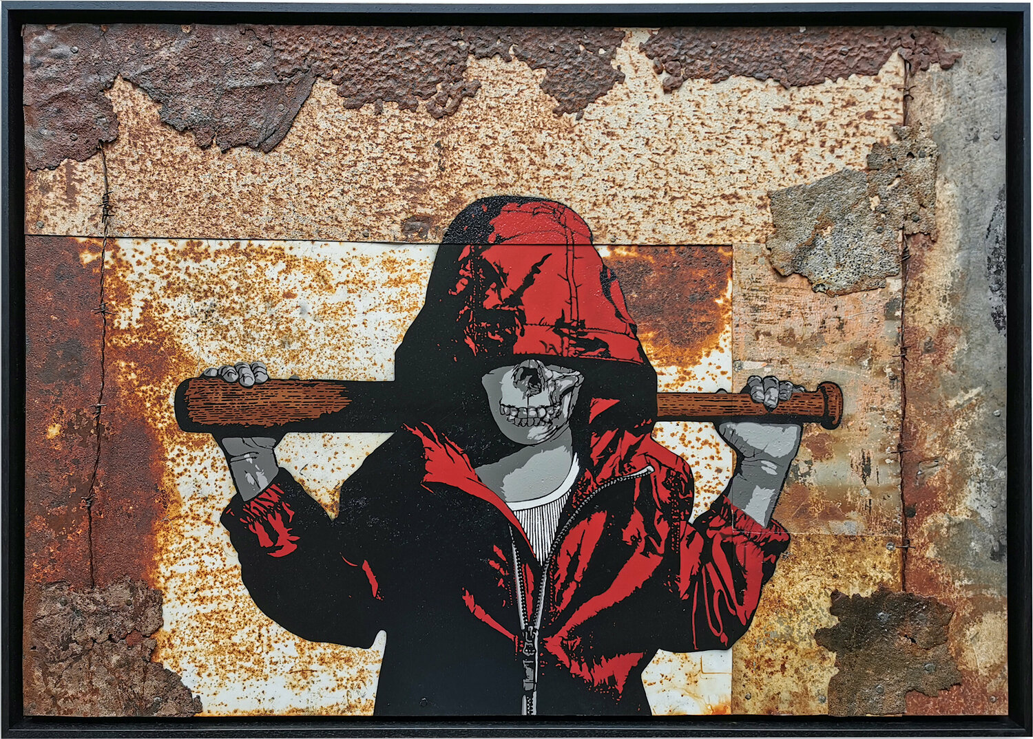 Teenage Riot by Alias (2018) : Painting Spray paint on Metal - SINGULART