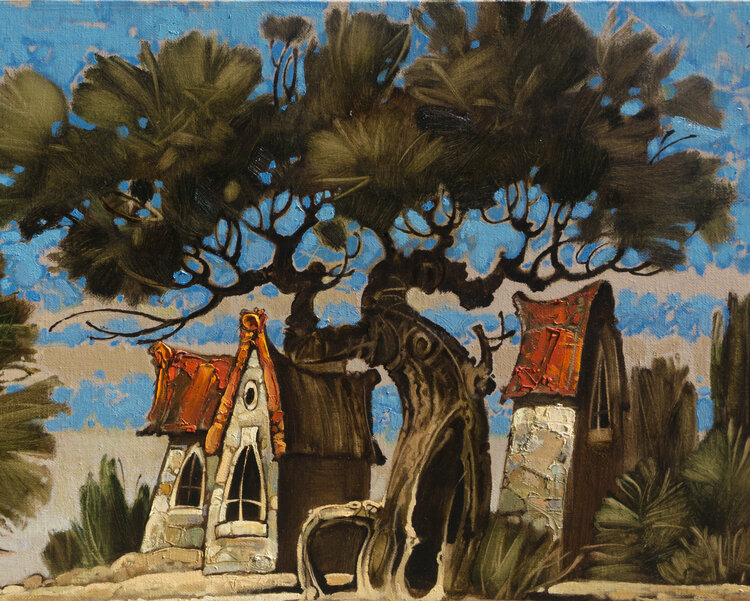 Before the rain by Konstantin Kansky (2017) : Painting Oil on Linen ...