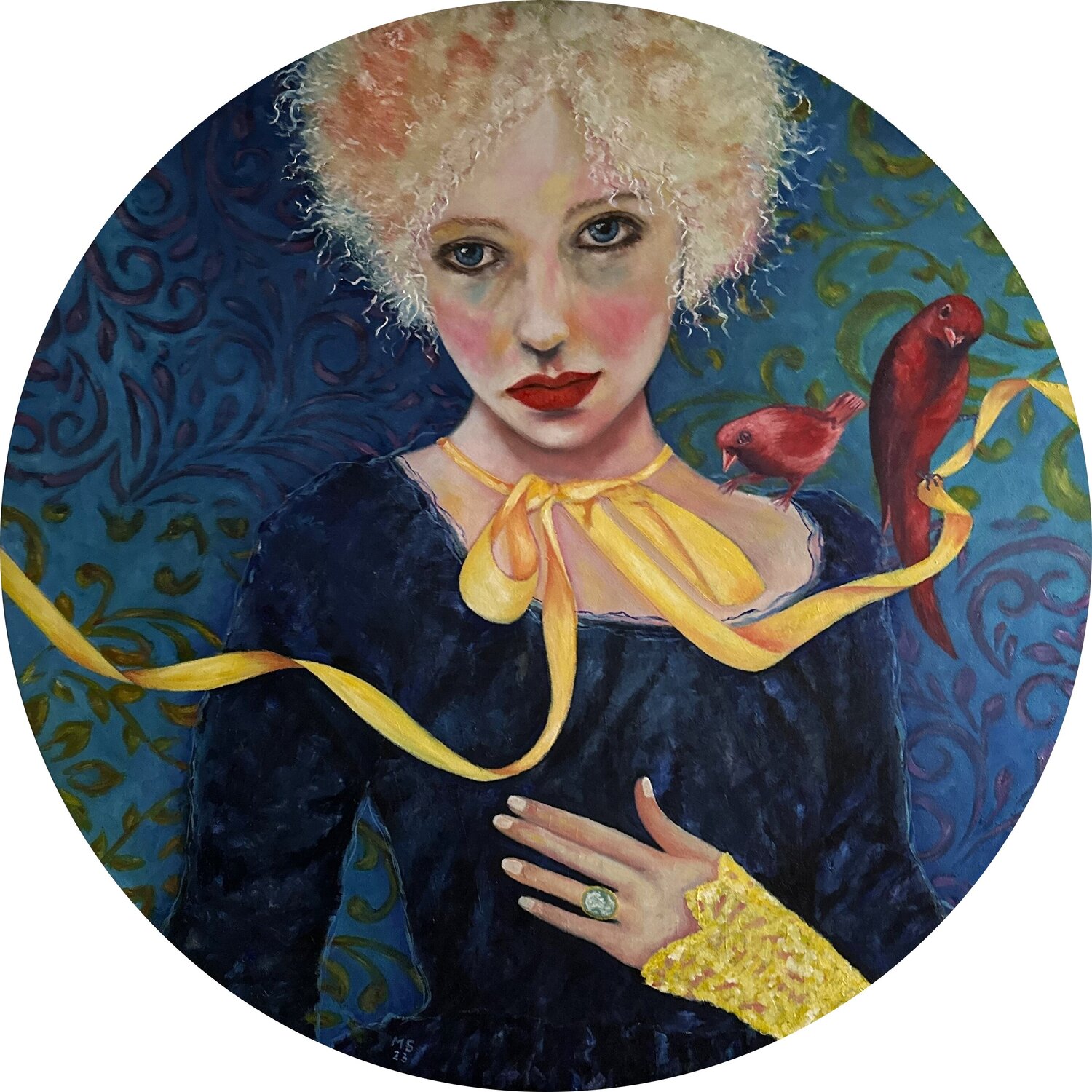 Remembering you by Margarete Stern (2023) : Painting Oil on Canvas ...