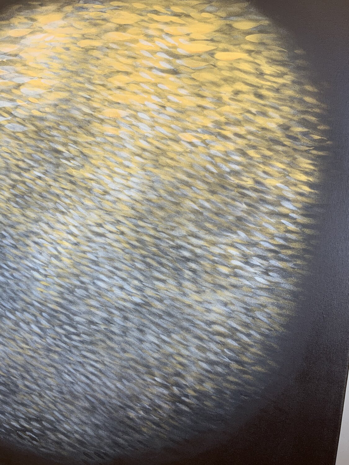 Fish nº154 / Golden series by MALGORZATA KRAKOWIAK (2022) : Painting ...