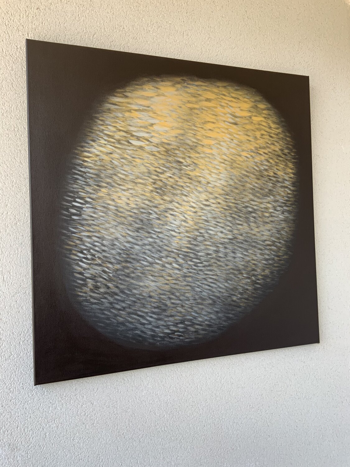 Fish nº154 / Golden series by MALGORZATA KRAKOWIAK (2022) : Painting ...