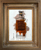 Blanton’s with Davidoff Cigar by Ian Greathead (2019) : Painting Oil on ...