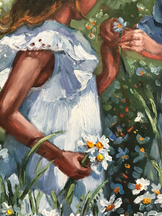 Summer Idyl by Anna Reznikova (2020) : Painting Oil on Canvas - SINGULART