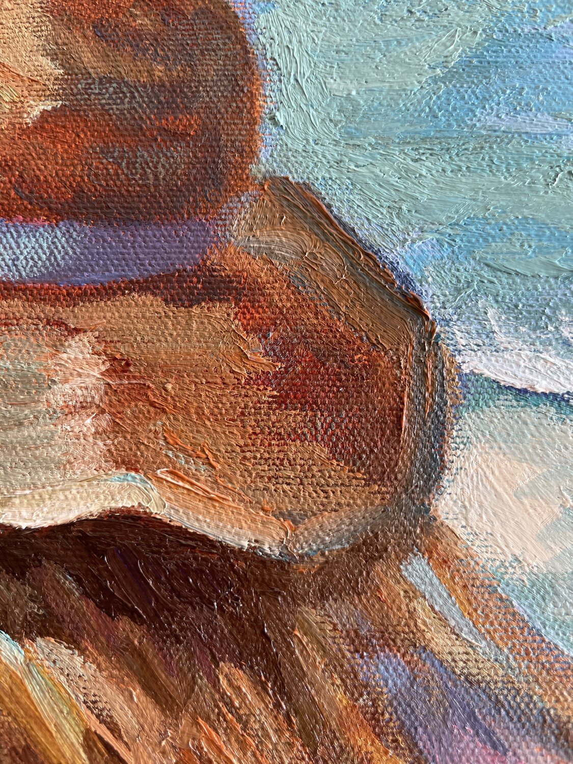 Golden Days by Anna Reznikova (2022) : Painting Oil on Canvas - SINGULART