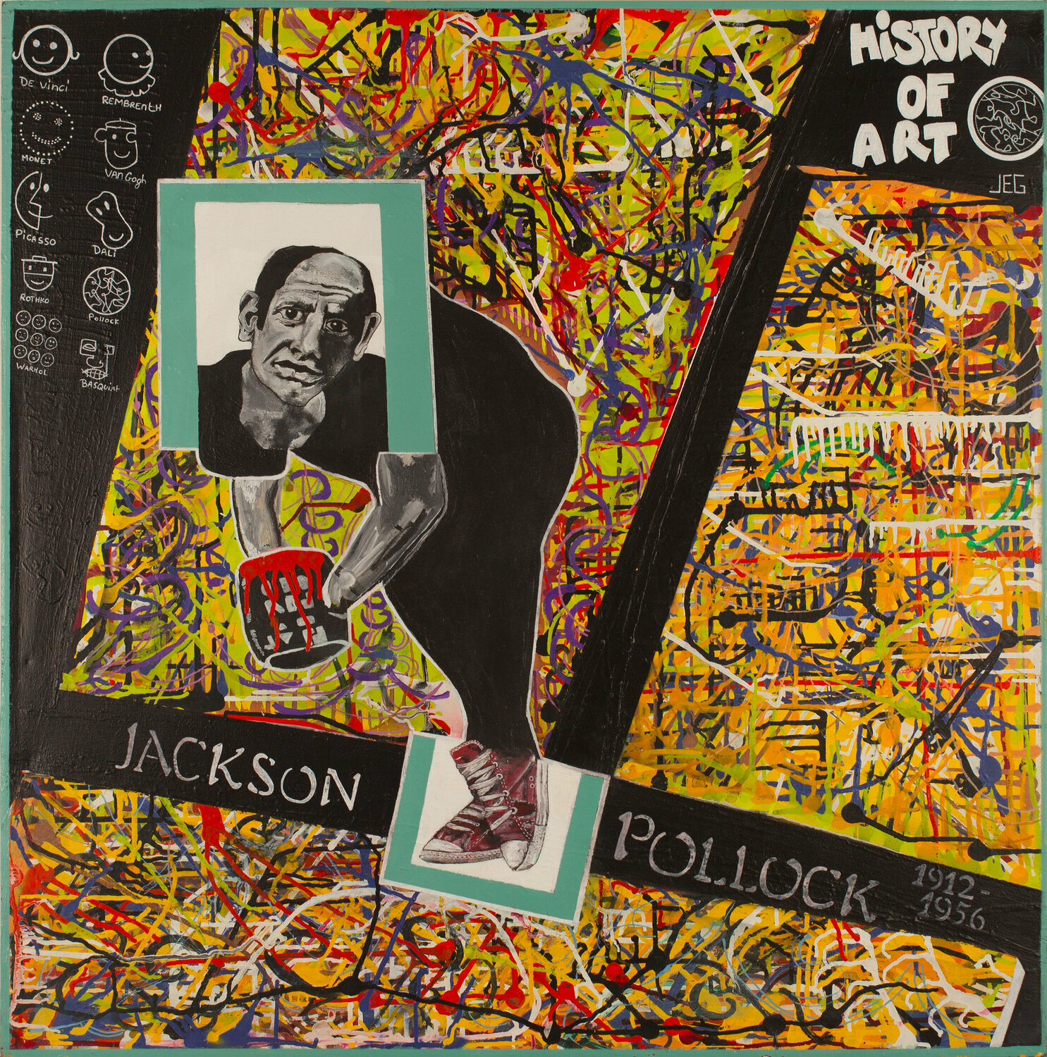 Jackson Pollock for Sale: Buy Artworks Inspired by Jackson Pollock ...