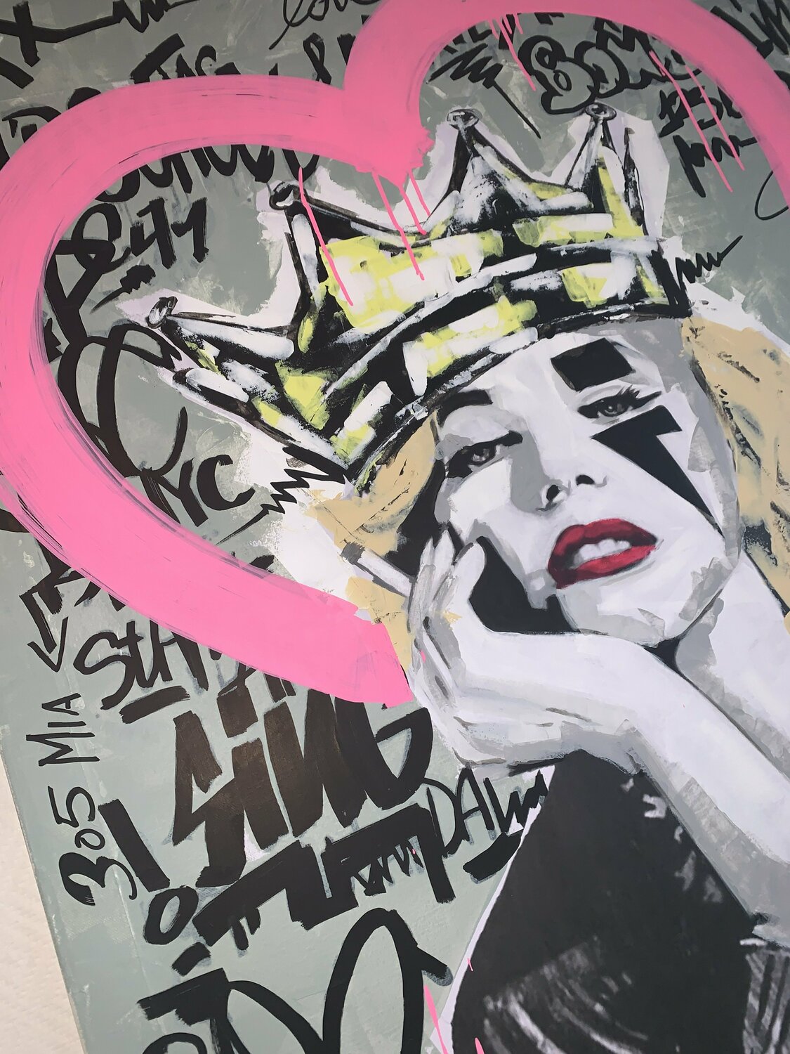Marilyn Graffity wall by Erick Artik (2021) : Painting Acrylic ...