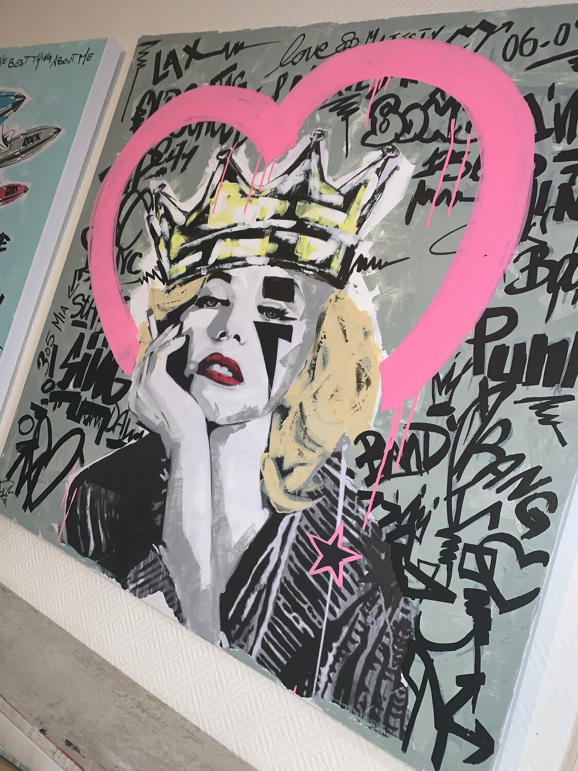 Marilyn Graffity wall by Erick Artik (2021) : Painting Acrylic ...