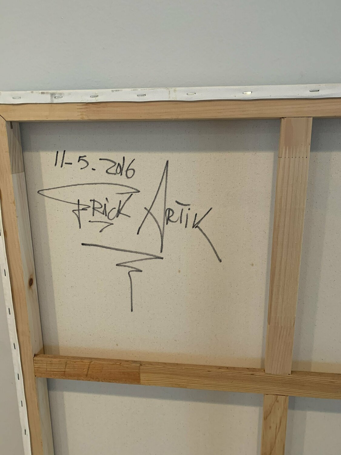 baby Churchill by Erick Artik (2016) : Painting Acrylic, Felt on Canvas ...