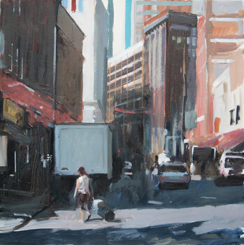 American Supermarket by John Bonner (2015) : Painting Oil on Canvas ...