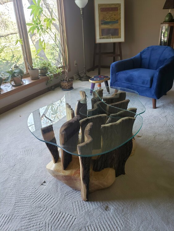 Formations Coffee Table by Aaron Laux (2016) : Sculpture Wood - SINGULART
