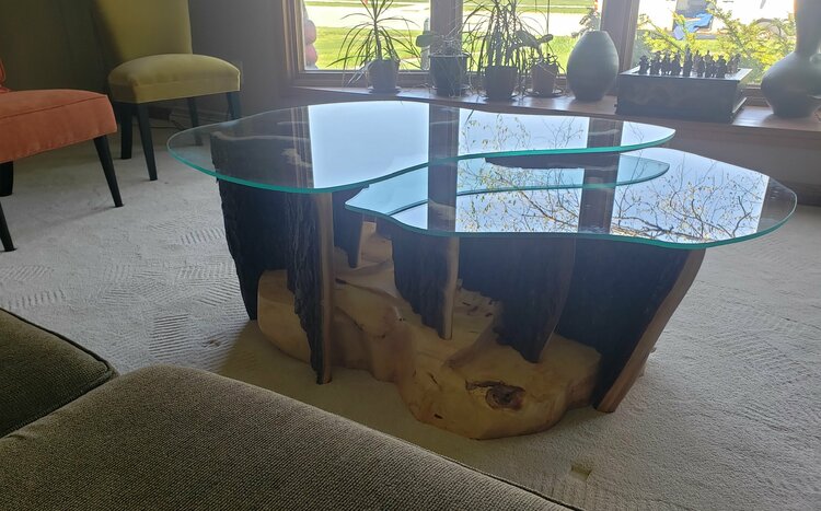 Formations Coffee Table by Aaron Laux (2016) : Sculpture Wood - SINGULART