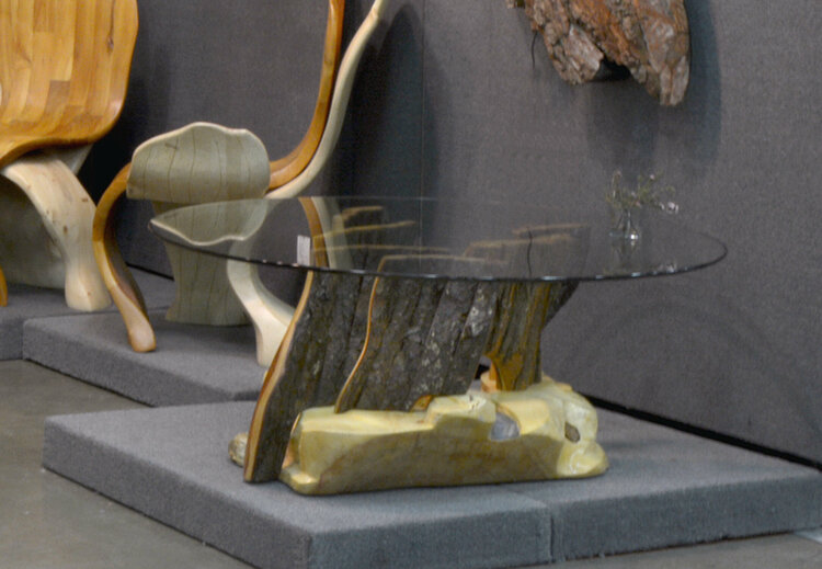 Formations Coffee Table by Aaron Laux (2016) : Sculpture Wood - SINGULART