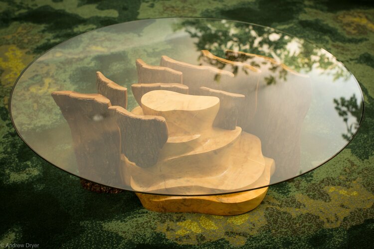 Formations Coffee Table by Aaron Laux (2016) : Sculpture Wood - SINGULART